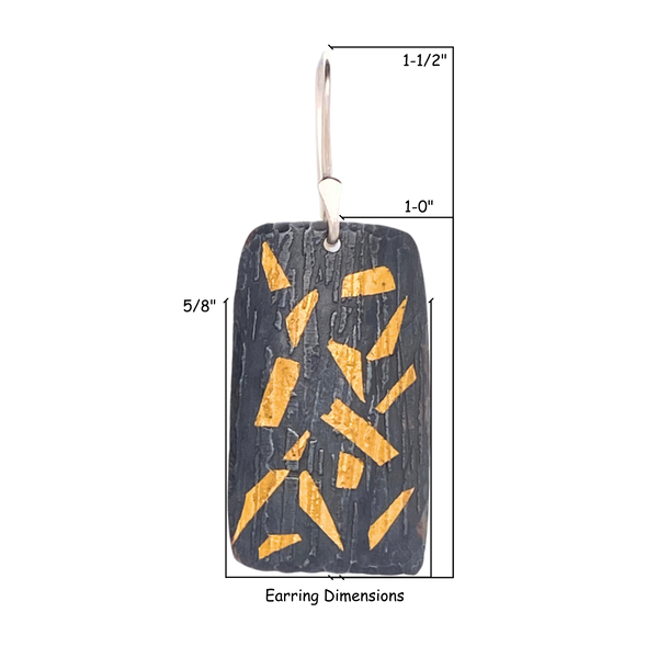 Keum-Boo Collection: Fractal Fusion Small - Heart Hand and Fire